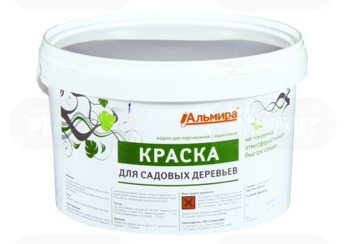 Краска для деревьев Альмира (1.5 кг, 3 кг) купить в магазине Чистый Мир.